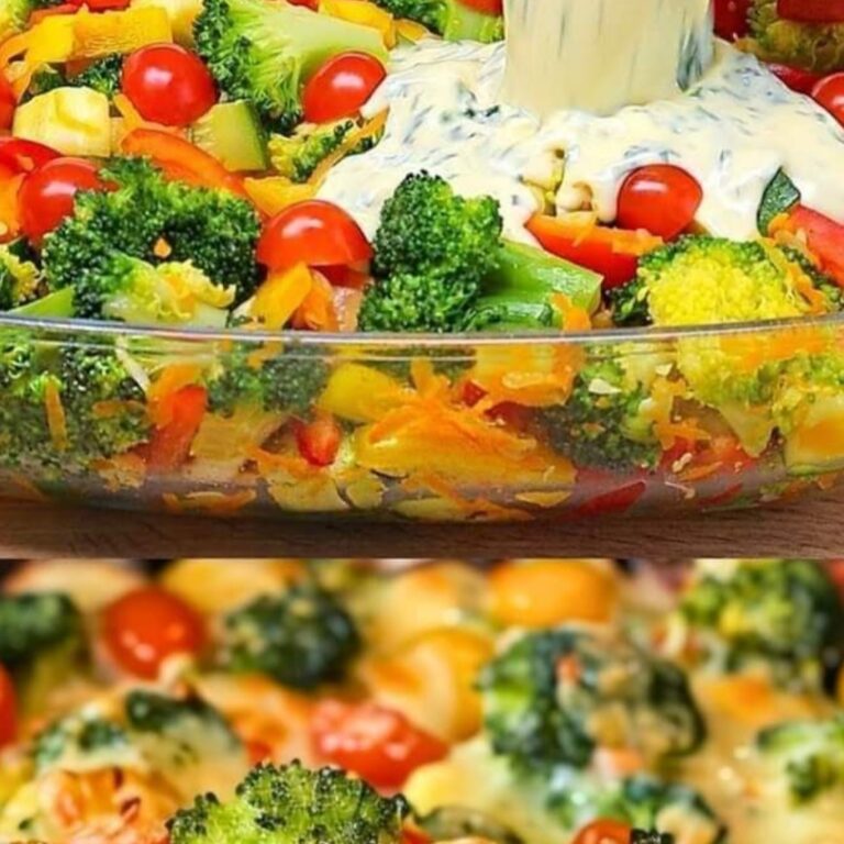 Creamy Baked Broccoli with Tomatoes and Kale – FLAVORFUL RECIPES